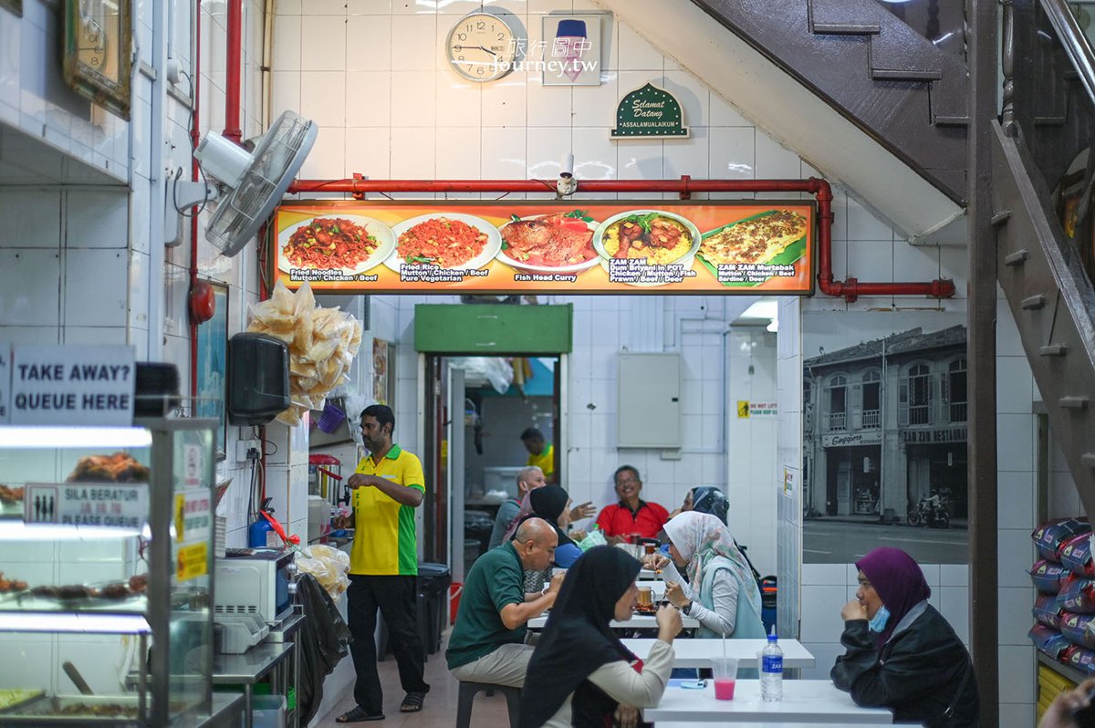 新加坡美食｜Zam Zam Restaurant・開業百年屹立不搖的印度料理名店！必吃單品Murtabak令人回味無窮 - 許傑,旅行圖中